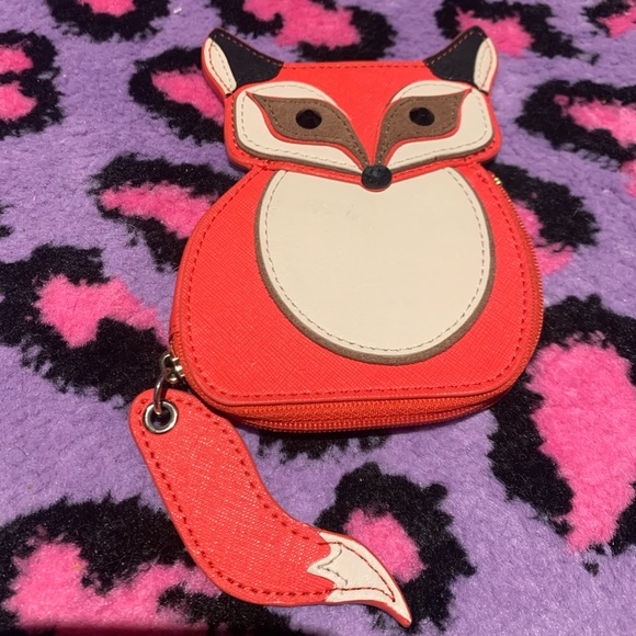 kate spade | Bags | Kate Spade Blaze A Trail Fox Coin Purse Rare | Poshmark